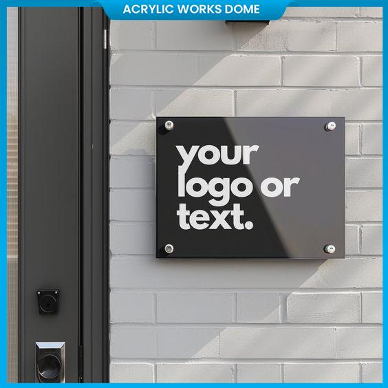 Jual Papan Nama Kantor-Custom Logo Perusahaan-Signage Logo Acrylic ...