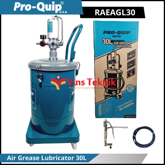 Promo Pompa Oli Angin Air Grease Lubricator 30L Greas Pump ProQuip ...