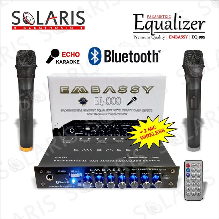 Jual Parametric Equalizer Mobil Bluetooth Mic Wireles EMBASSY EQ-999 Preamp - Jakarta Barat ...