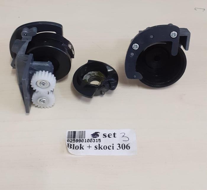 Jual Blok + Sekoci Mesin Jahit Mini Sewing Portable 306 ( 1 SET ...