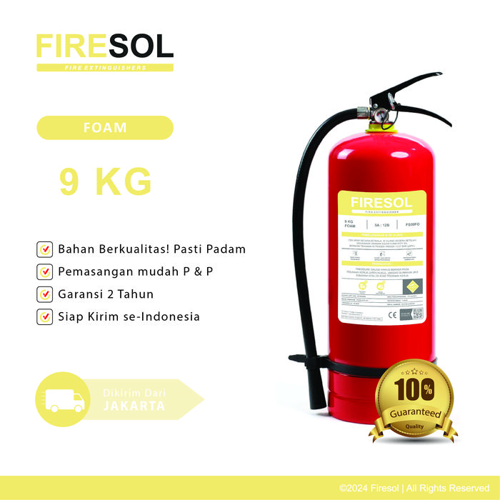Jual APAR 9KG FOAM AFFF 6%/ Alat Pemadam Api Ringan - Jakarta Barat ...