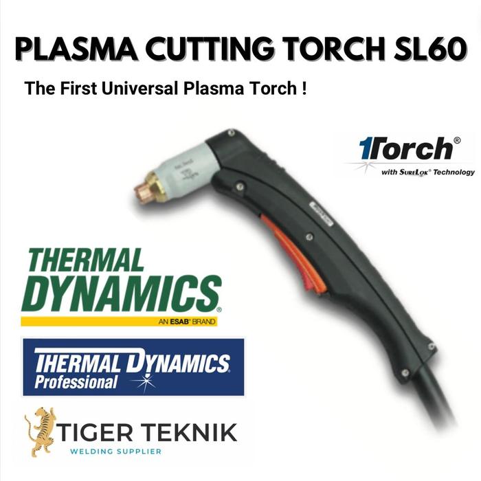 Jual ThermalDynamics Plasma Torch SL60 6 meter PN. 7-5204 / Thermal ...