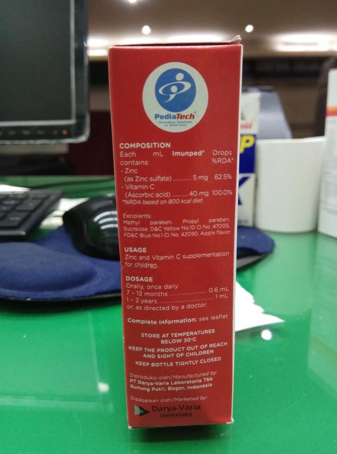 Jual Terbatas!! Imunped Drops Suplemen Makanan Isi 15Ml ~[By:Ctz]-Tbk ...