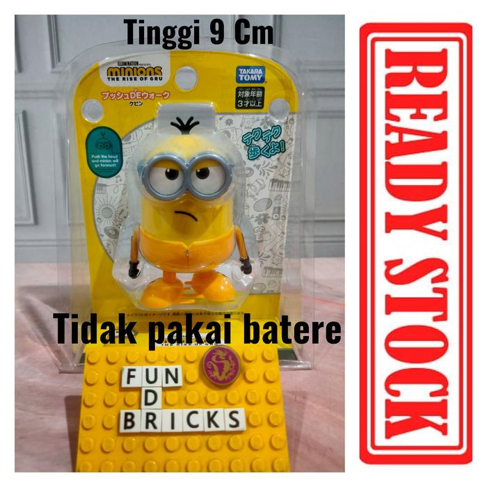 Jual Minions Push De Walk Kevin Takara Tomy - Jakarta Utara - Fun D Bricks | Tokopedia