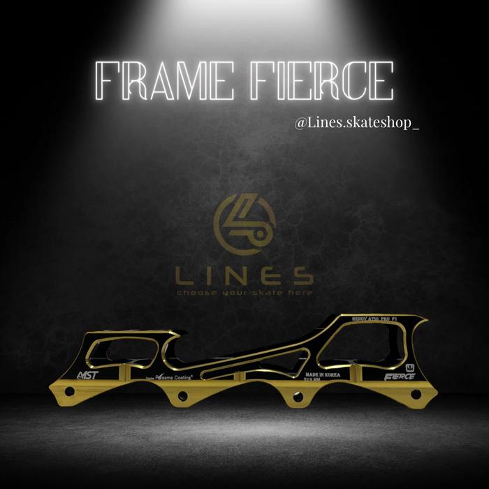 Jual Frame Fierce MST Inline skate sepatu roda - Hitam, 243 - Kota ...