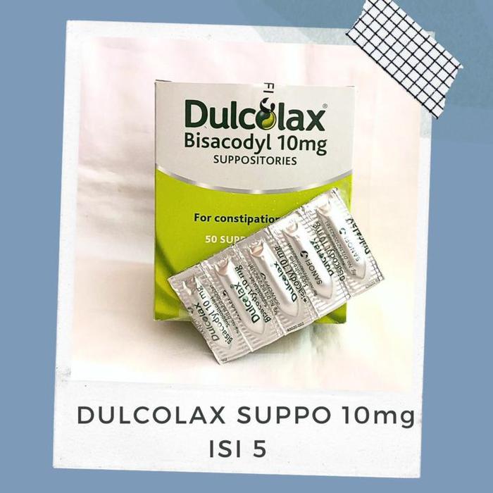Jual DULCOLAX SUPPOSITORIES 10MG STRIP ISI 5 - Kota Bandung ...
