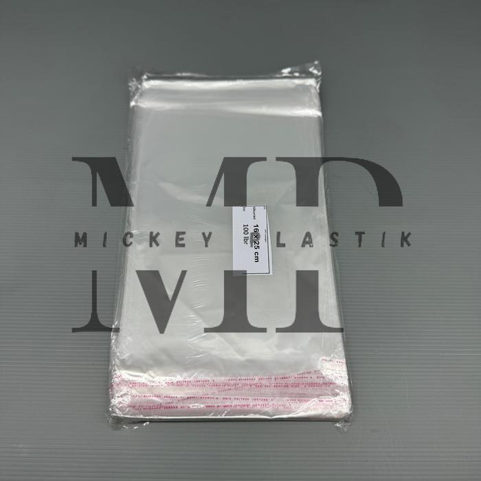 Jual Plastik Opp Lem 16x25 / Plastik roti Lem 15x25 isi 100 lembar ...
