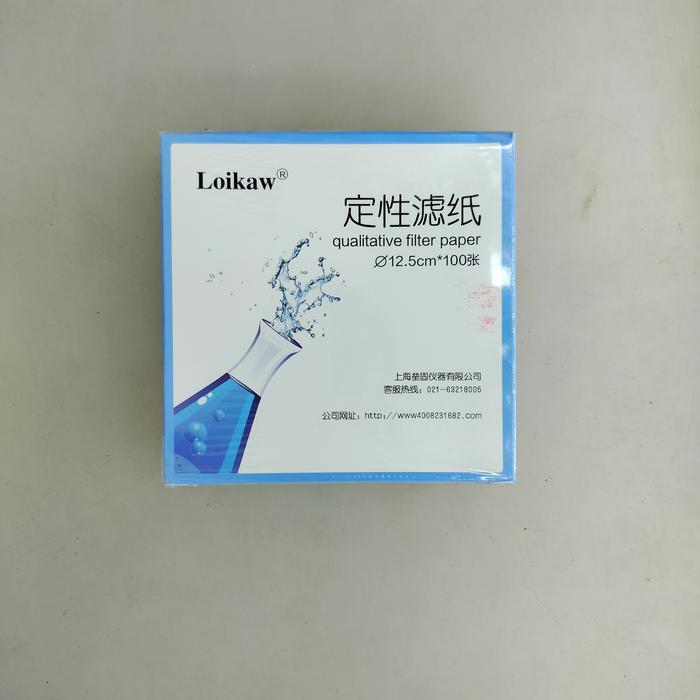 Jual qualitative filter paper 101 high speed 12.5 cm kertas saring lab ...