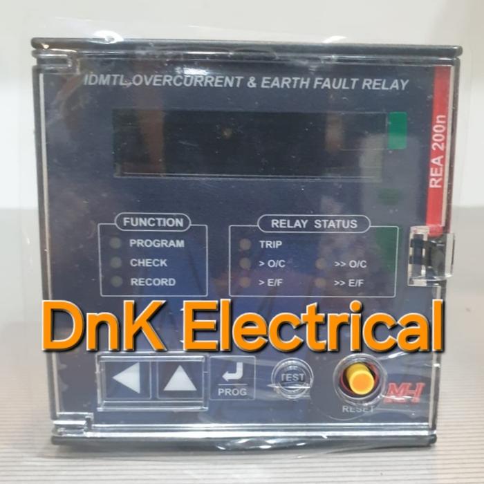 Jual Combined Over Current Relay & Earth Faulth Relay MH REA 200N ...