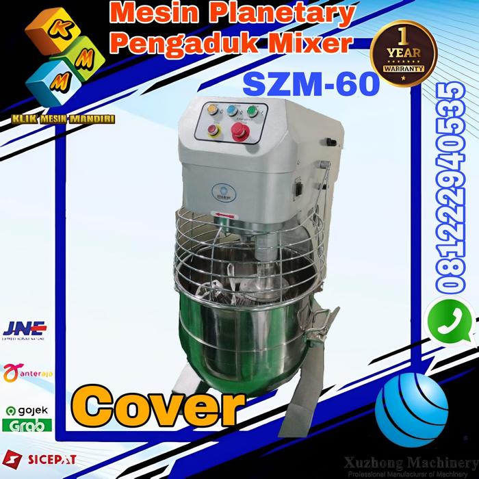 Jual Mesin Pengaduk Adonan Roti Planetary Mixer Cover New Model 60 ...