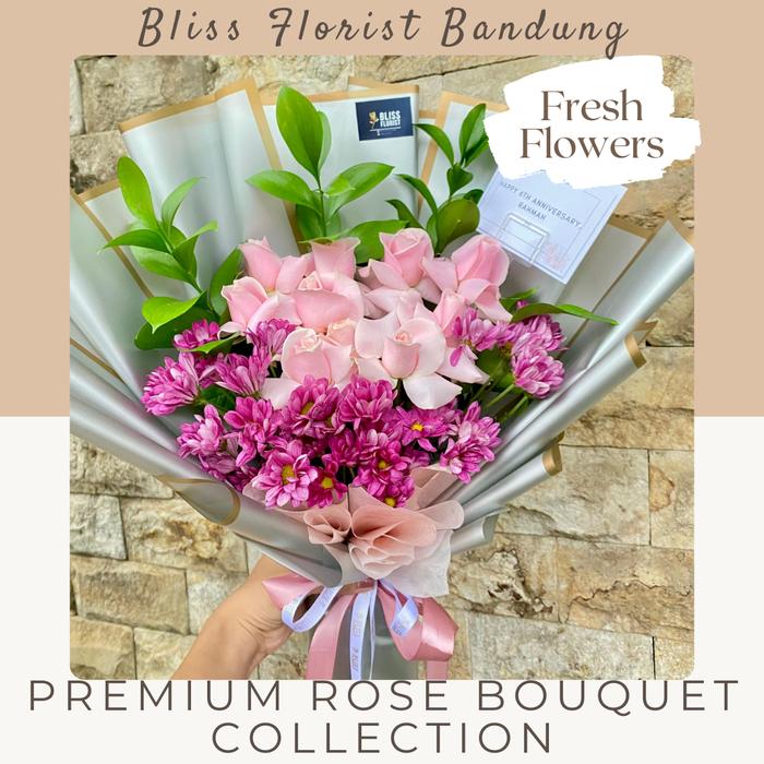 Jual Buket mawar asli bucket valentine - Kota Bandung - Bliss Florist ...