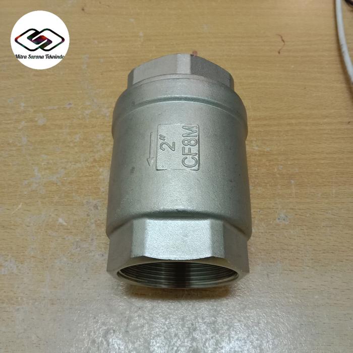 Jual Spring Check Valve Stainless SS 316 2" inchi 1000 WOG - Jakarta ...