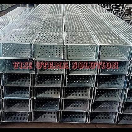 Jual kabel tray Electro Galvanize & Hotdip Galvanize 50x50x3000mm ...