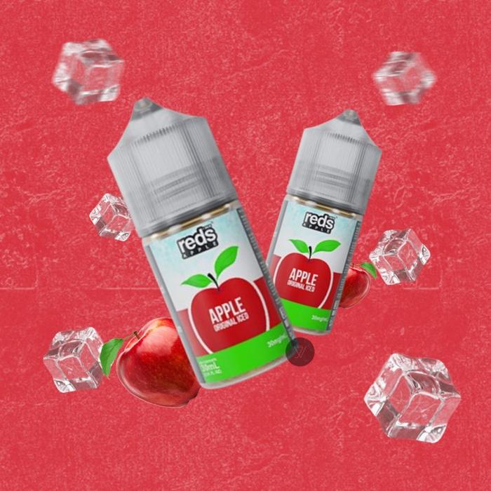 Jual 7daze Reds Apple Original Iced Salt Nic 30ML by 7Daze / Liquid ...