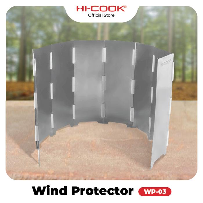 Jual Hi-Cook Wind Protector Mini WP-03 Plat Stainless Steel Penahan ...
