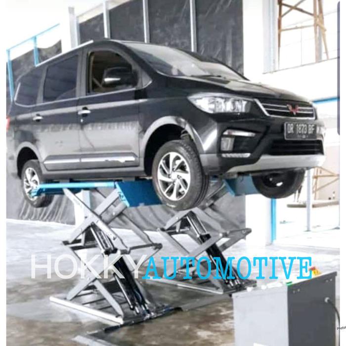 Jual ROADBUCK mini scissor lift / hidrolik lift mobil 3,5 ton / mid ...