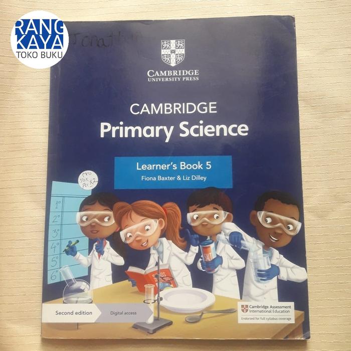 Jual Cambridge Primary Science Learner's book 5 by Fiona Baxter & Liz ...