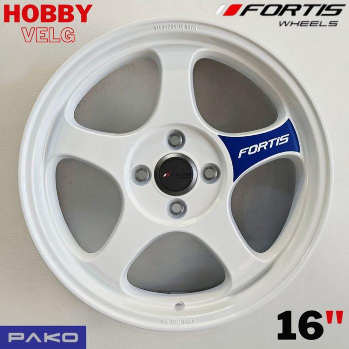 Jual VELG MOBIL ORIGINAL FORTIS WHEELS BY PAKO PLW 16 TYPE 2 R16 x 7 4H ...