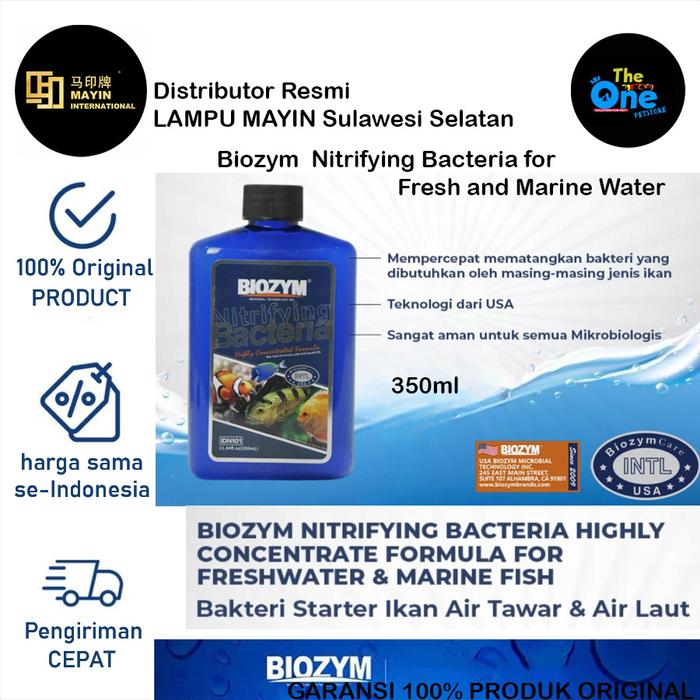 Jual Biozym Nitrifying Bacteria Highly Concentrate Formula for ...