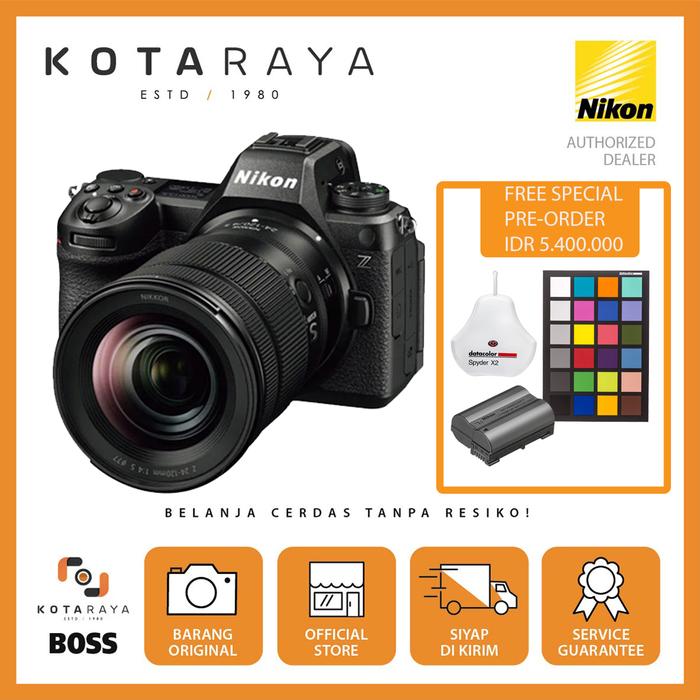 Promo Nikon Z6 III Kit 24-120mm f4 Mirrorless Camera Nikon Z6III Z 6 ...