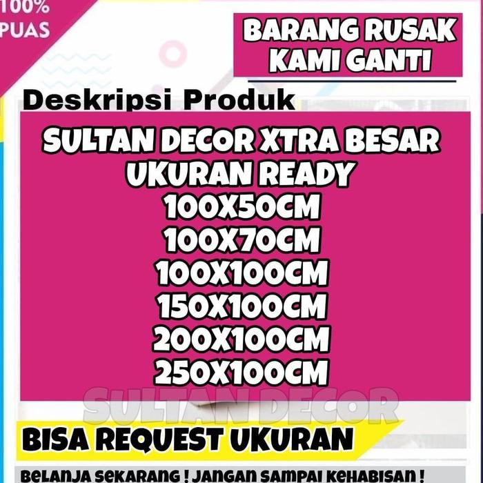 Jual LUKISAN POSTER CETAK PEMANDANGAN SAWAH GUNUNG XTRA BESAR UKURAN ...