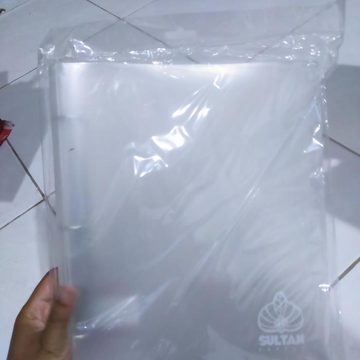 Jual Sultan Transparent Ring Binder Matte 3 Rings A4 *binder untuk isi ...