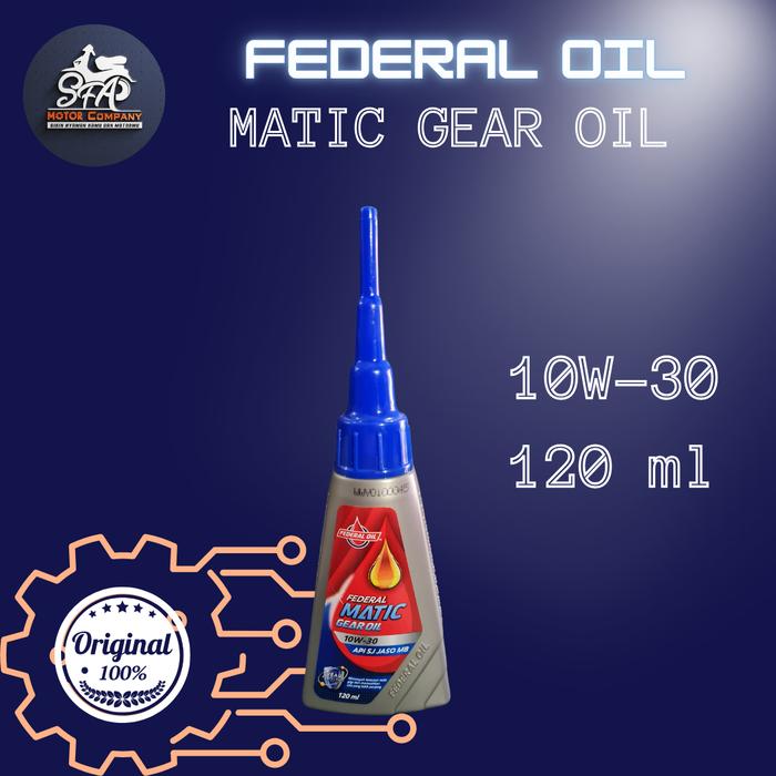 Jual Oli Gardan Federal Matic Gear Oil 10W-30 (120ml) - Kab. Bekasi ...