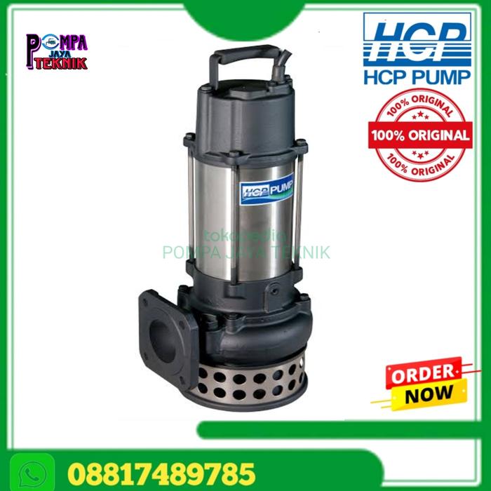 Jual Pompa Celup Limbah Submersible HCP AN-43 380V Pump Air Kotor Drainase - Jakarta Barat ...