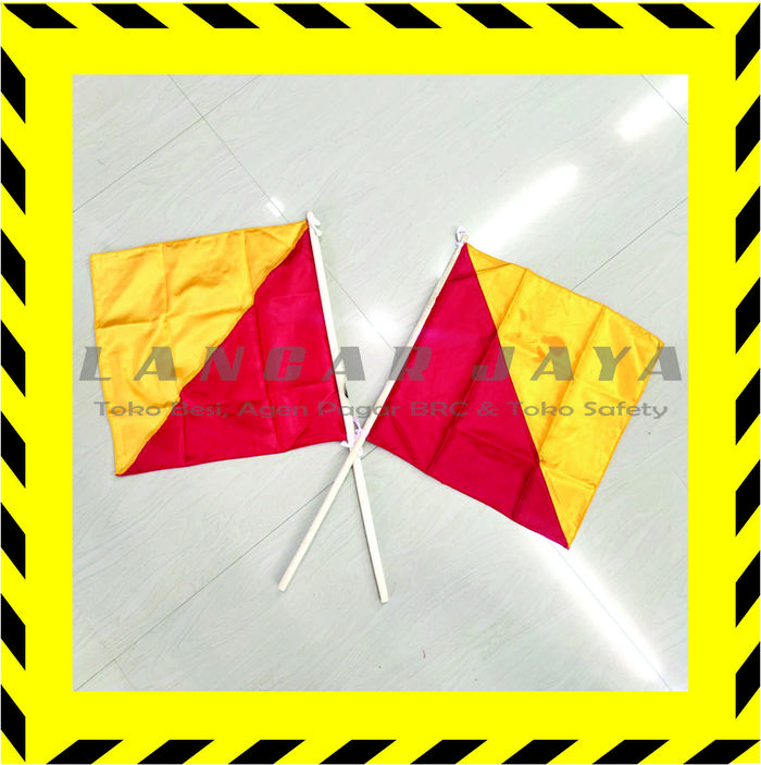 Jual Bendera Semaphore / Bendera Pramuka / Semapur /Semafor Komplit ...