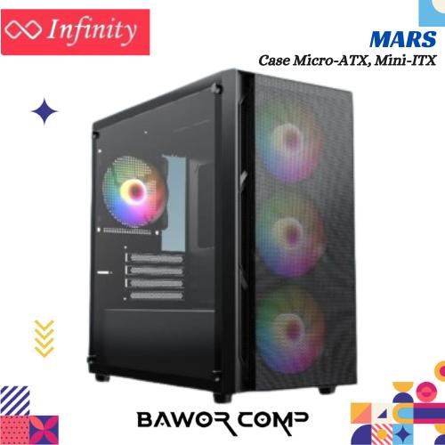 Jual Infinity MARS Free 1 Fan | Casing PC M-ATX | CPU PC Case Gaming ...