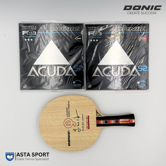Promo Bat Tenis Meja Donic Waldner Senso Carbon allround+ Acuda Set Cicil 0% 3x - Jakarta Barat ...