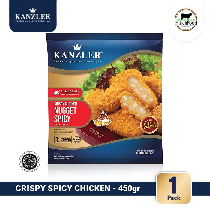 Jual Kanzler Crispy Spicy Chicken Nugget | Naget Ayam Krispi Pedas ...