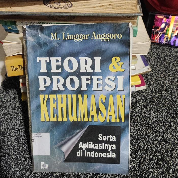 Jual teori dan profesi ke humas and serta aplikasinya di indonesia ...