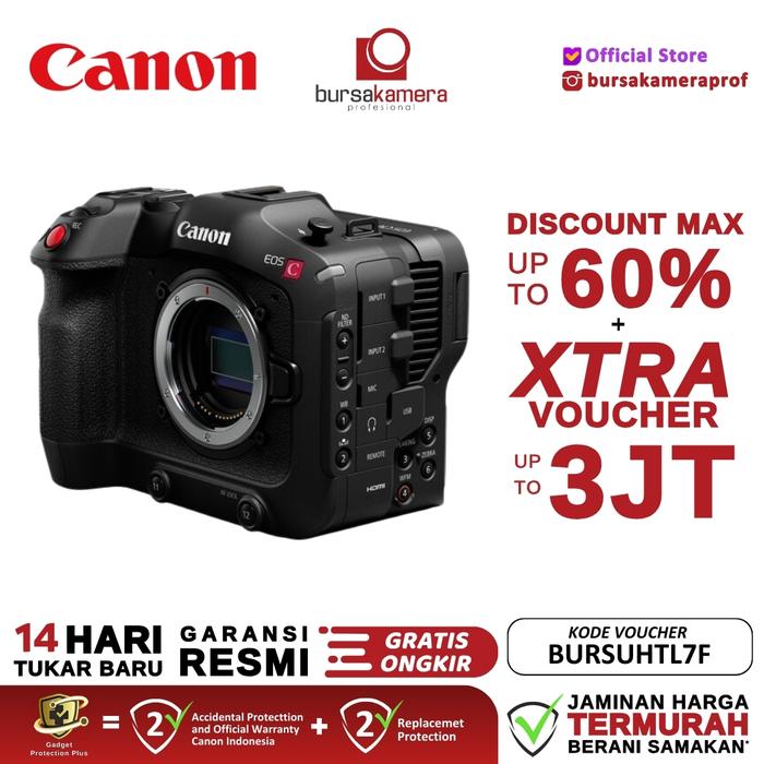 Promo Canon EOS C70 Cinema Camera GARANSI RESMI Cicil 0% 3x - Jakarta ...