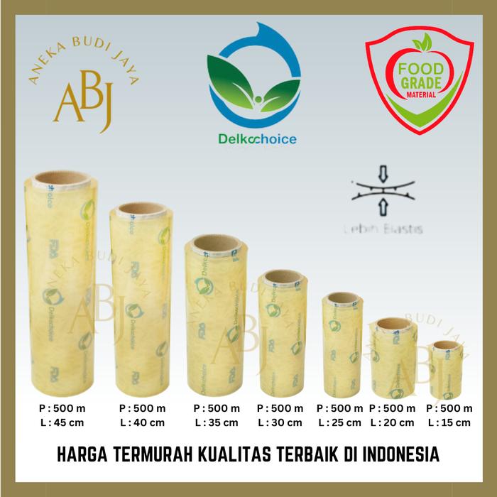 Jual DelkoChoice Plastik Wrapping Pembungkus makanan Food Wrap Cling ...