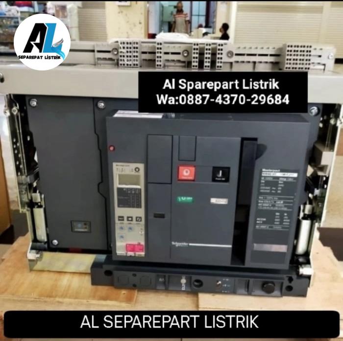 Jual ACB SCHNEIDER NW20H2 4P 2000A 100KA TIPE DRAWOUT KOMPLIT MOTORIZED UVT AUX ORIGINAL ...