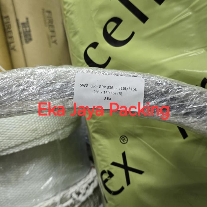 Jual Spiral Wound Gasket 28" inch Seri B ( SWG ANSI 150 inner Outering ...
