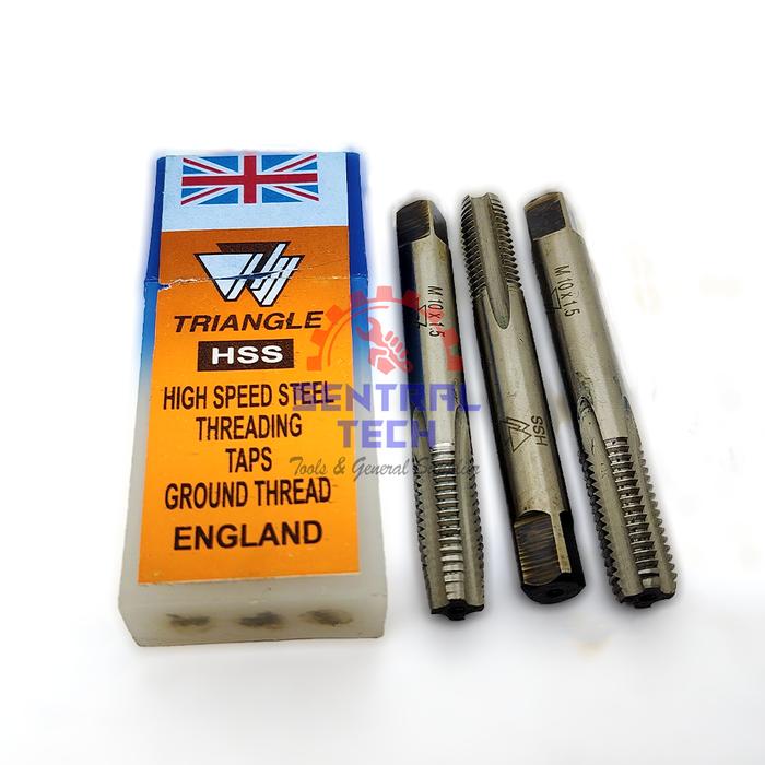 Jual Hand Tap M10 X 1.5 TRIANGLE HSS Metric Set - Jakarta Pusat ...