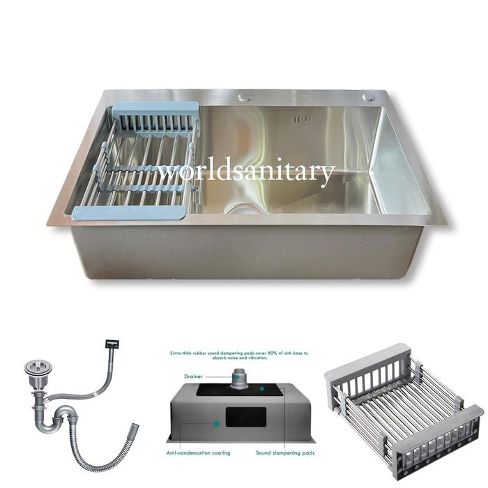 Jual Kitchen Sink OMON | Bak Cuci Piring Stainless 7545 - Jakarta ...