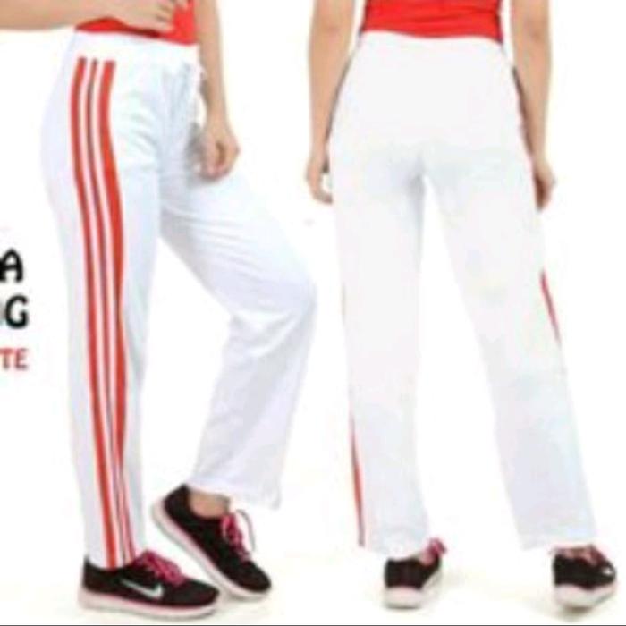 Promo CELANA TRAINING SAKU RESLETING PANJANG MERAH PUTIH INDONESIA ...