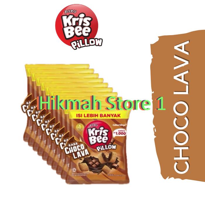 Jual Krisbee Pillow Chocolava / Strawberry Ice Cream 6 Gram (isi 10 pcs ...