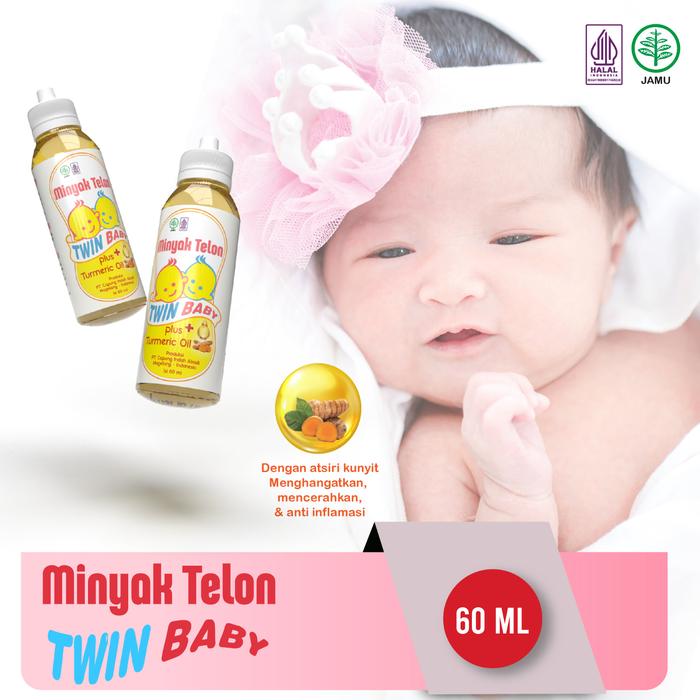 Jual Minyak Telon Twin Baby Plus Turmeric 60 ml - Kab. Magelang - Capung Indah Abadi | Tokopedia
