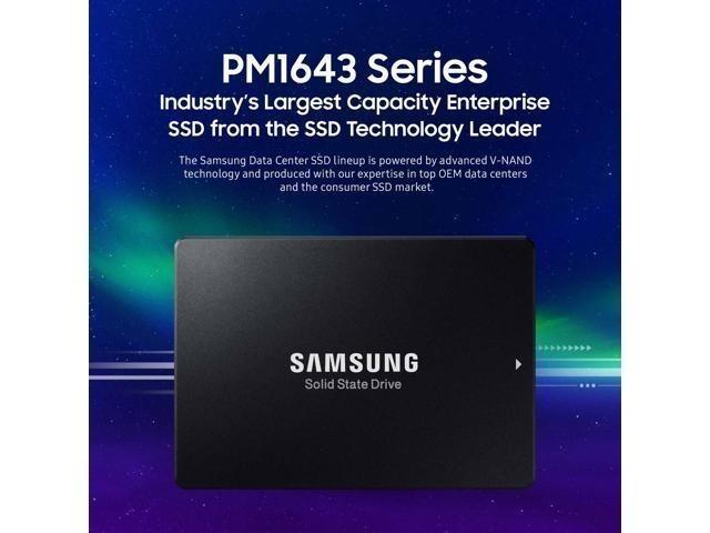 Promo Samsung SSD PM1643a 3.84TB Enterprise 2.5" SAS 12GB/s PM 1643a ...