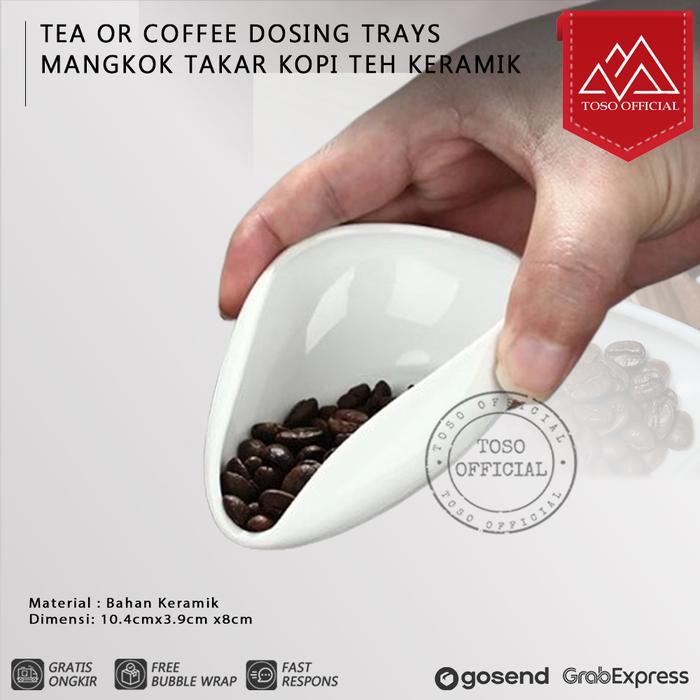 Promo Tea Coffee Dosing Trays Mangkok Takar Kopi Teh Keramik Mangkuk Ukur - Jakarta Pusat - Toso ...