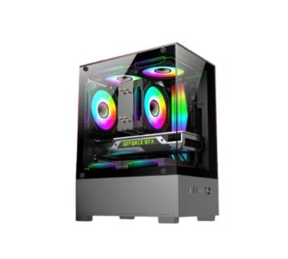Jual INFINITY NOIR FREE 3 FAN - M-ATX GAMING CASE CASING PC - Hitam ...