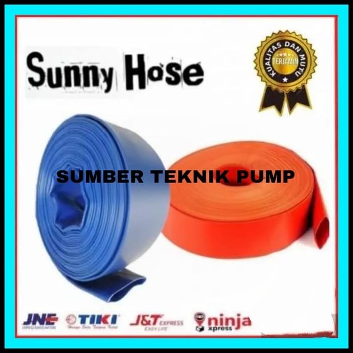 Jual Selang Air Irigasi Sunny Hose 1,5 inchi Selang Buang Tremi Lipat ...