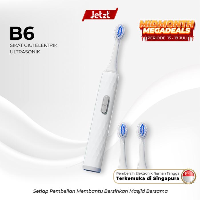 Promo Jetzt B6 Sikat Gigi Electric Toothbrush Waterproof IPX8 ...