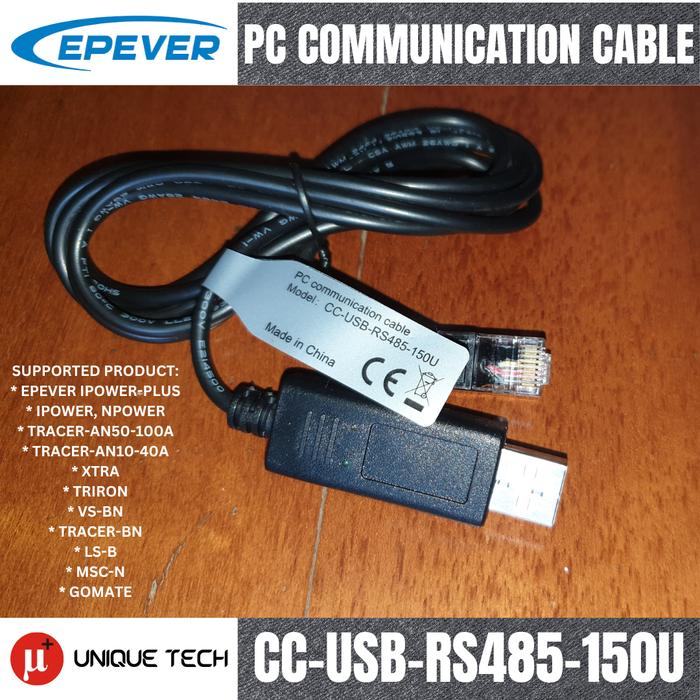 Jual KABEL EPEVER PC COMMUNICATION CABLE CC-USB-RS485-150U USB RS485 ...