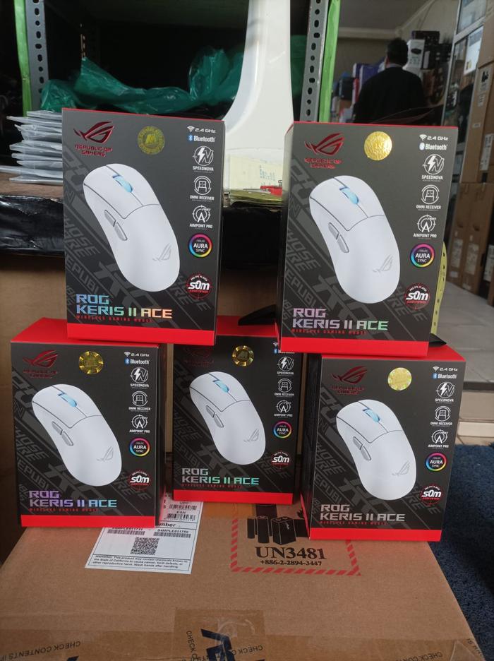 Jual ROG KERIS II ACE WIRELESS GAMING MOUSE - Putih - Kota Samarinda ...