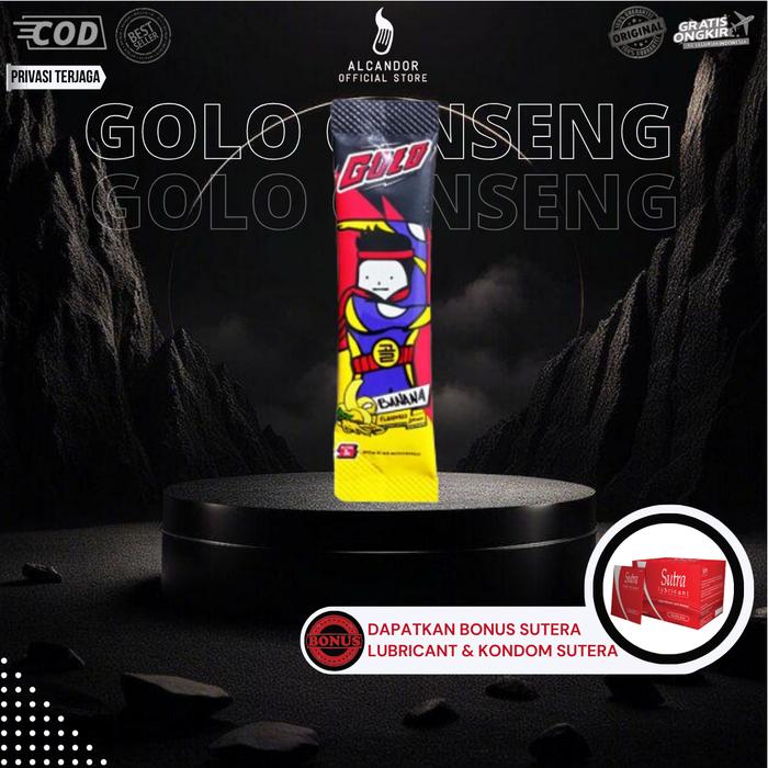 Promo Mister Golo Ginseng Original 1 Sachet Rasa Royal Jelly, Bonus ...